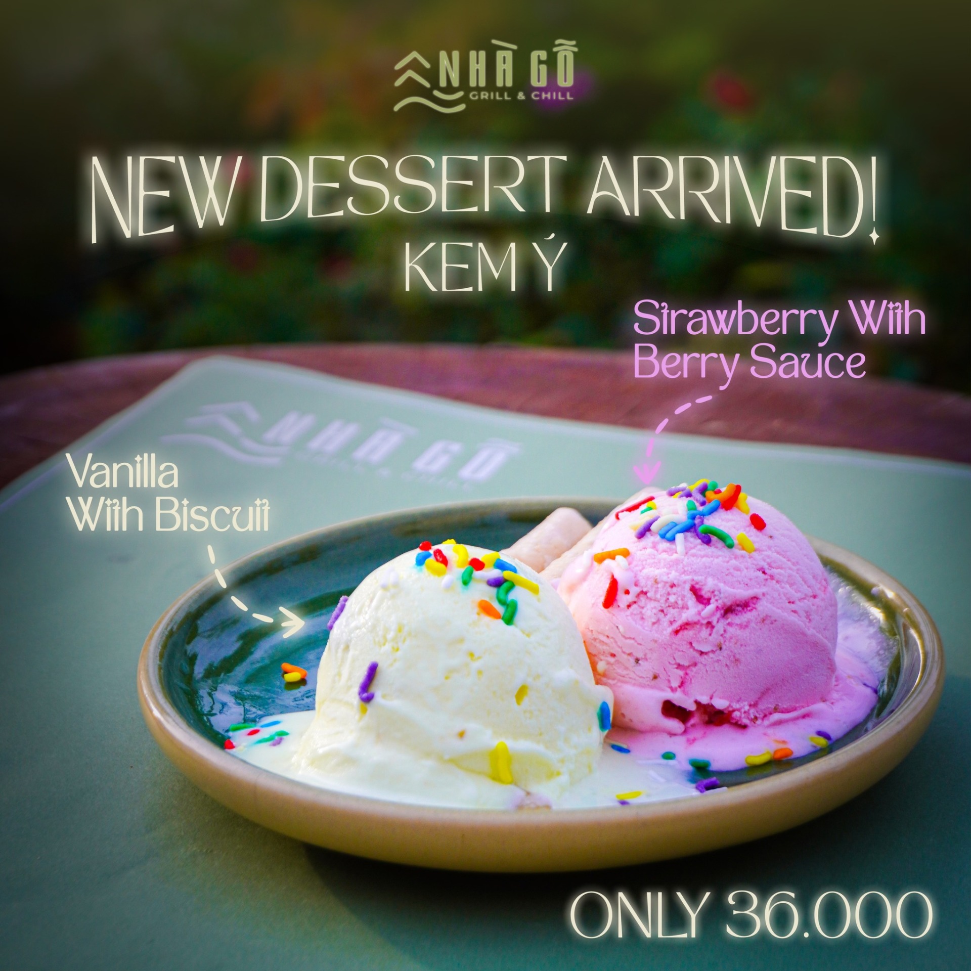 ƯU ĐÃI – NHÀ GỖ Grill & Chill